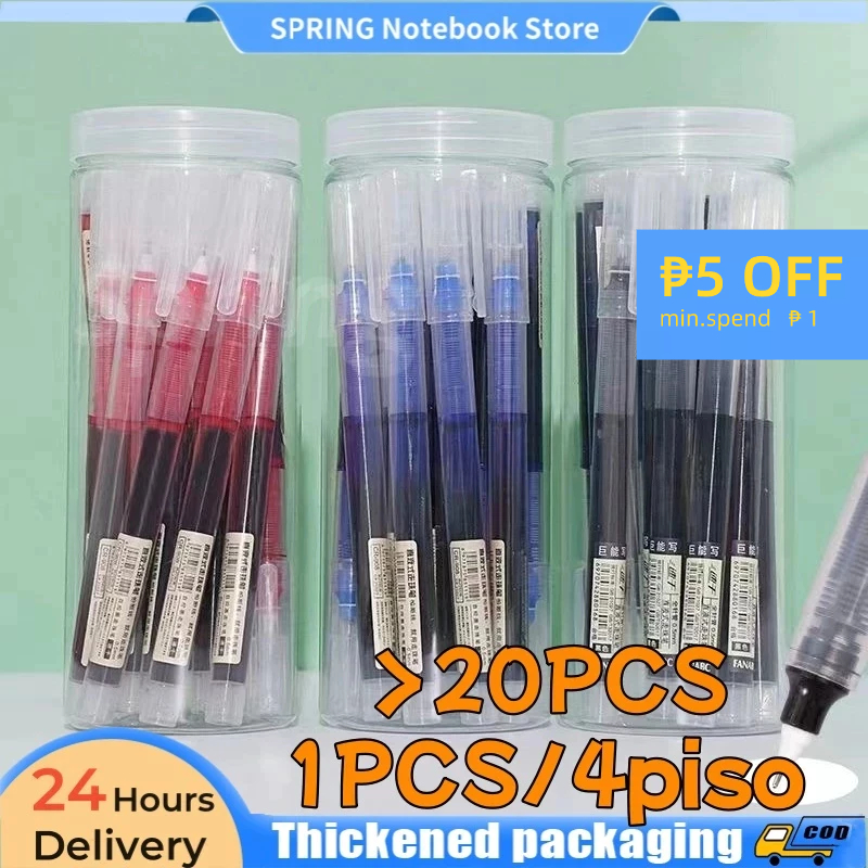 Wholesale Price Straight Liquid Pen 0.5mm Gel Pen Quick-Drying ...