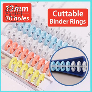 30 - Hole Loose - Leaf Plastic Binder Rings Spiral Binding Strips DIY ...