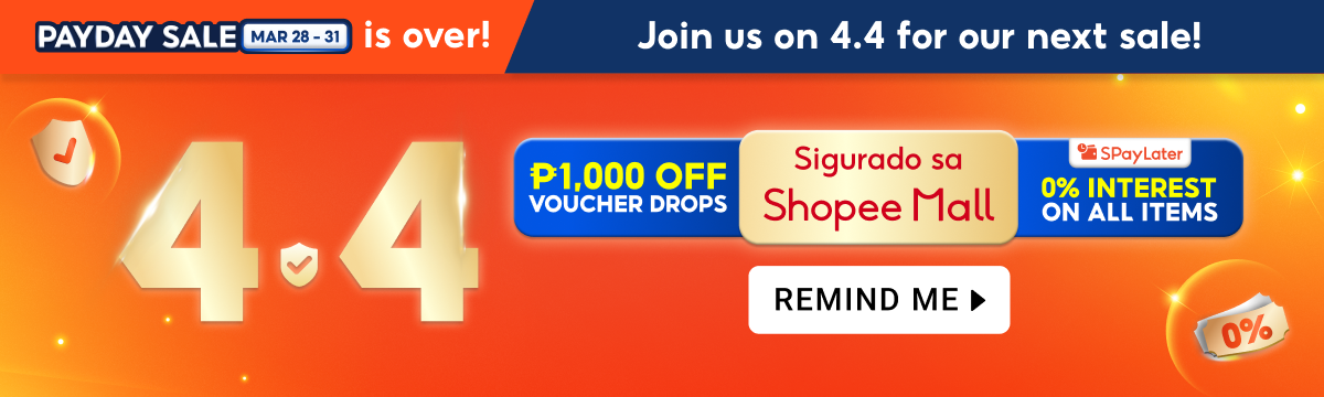 Payday Sale Thank You April 2025 | Shopee PH