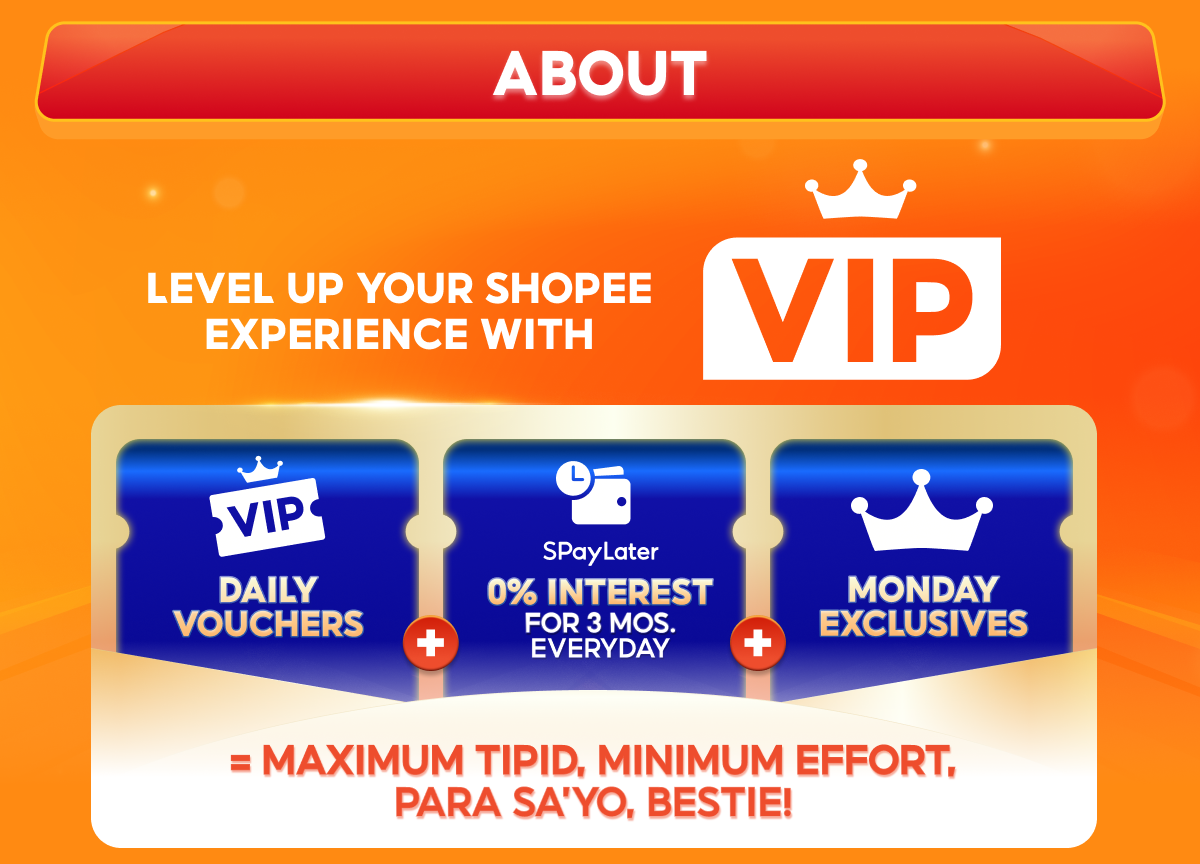 Shopee VIP | Shopee PH