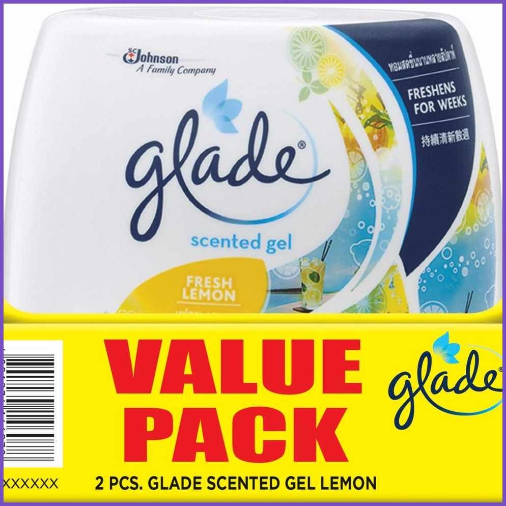 Glade%F@Scented s+yy+Gx+PC+nX+LC+bd+Gel Lemon Twinpack | Shopee Philippines