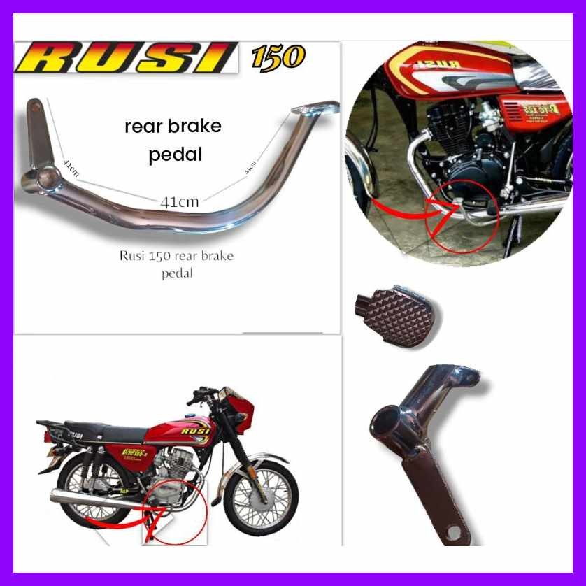 Rusi|q:150+w@jH@Rear*T?Brake*c?Pedal*N?Stainless*F?Pure*T?Design ...