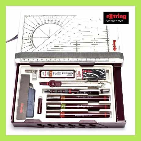 rOtringp gX|Pen=ZM|Set=TT|-=zs|Master=iR|College Set with Compass a ...
