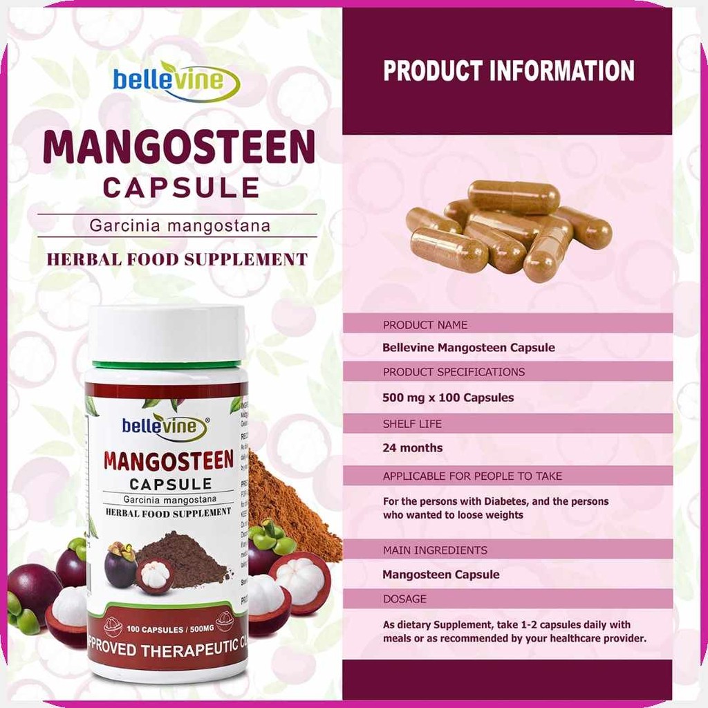 Original}oA?Mangosteen#S}Supplement>ul}Capsules>rr}500mg/100>bZ ...