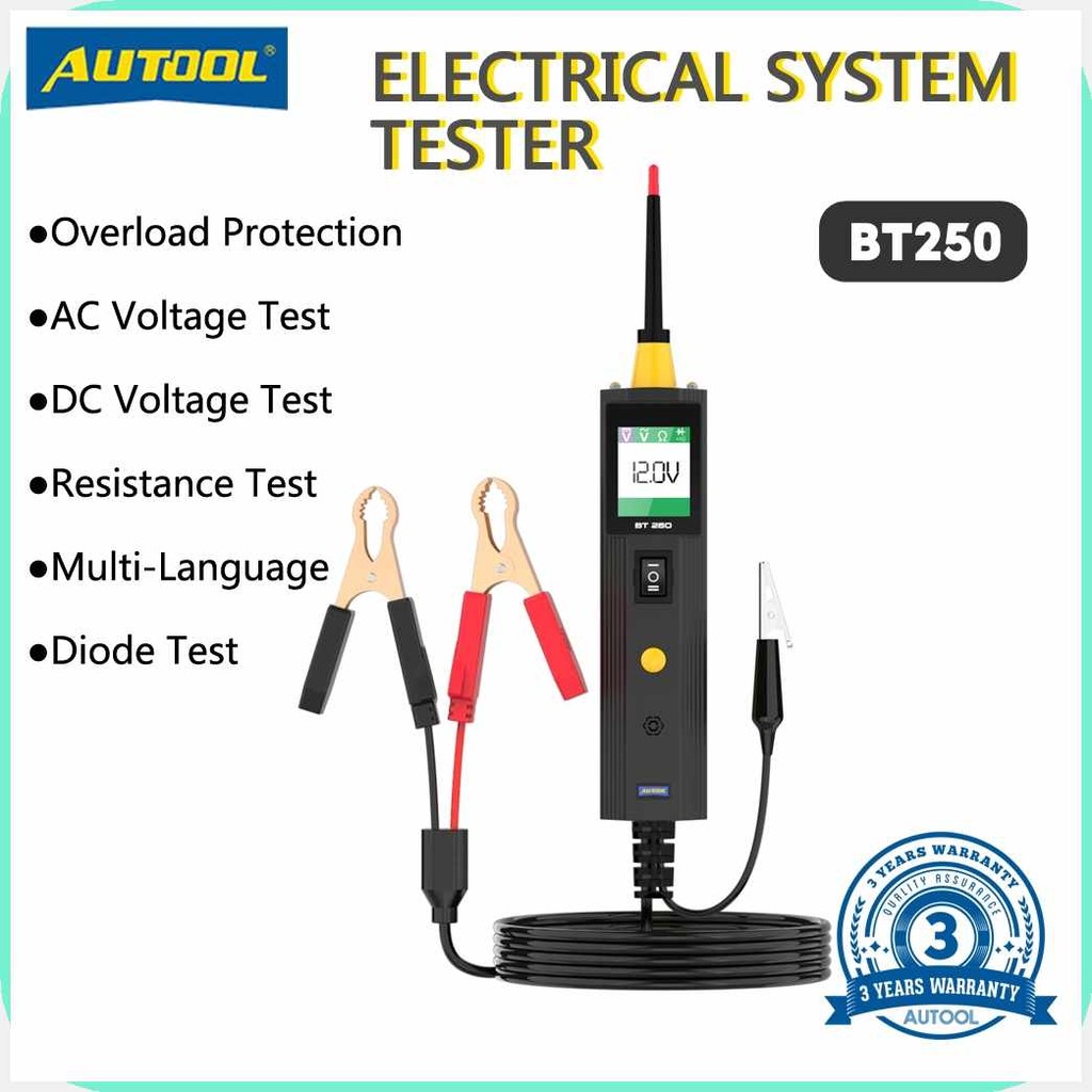 AUTOOL]NBT250'kv}Circuit$j^Auto/x^Battery/p^Tester:b_Car:l_Electrical:P ...