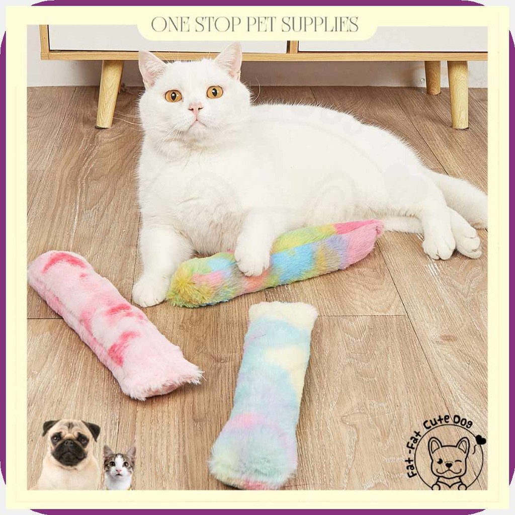 Cat*AH)Plushie]E;Pillow@qD+Catnip gk+Ri+eg+Dg+Jx+Toys Interactive Cat ...