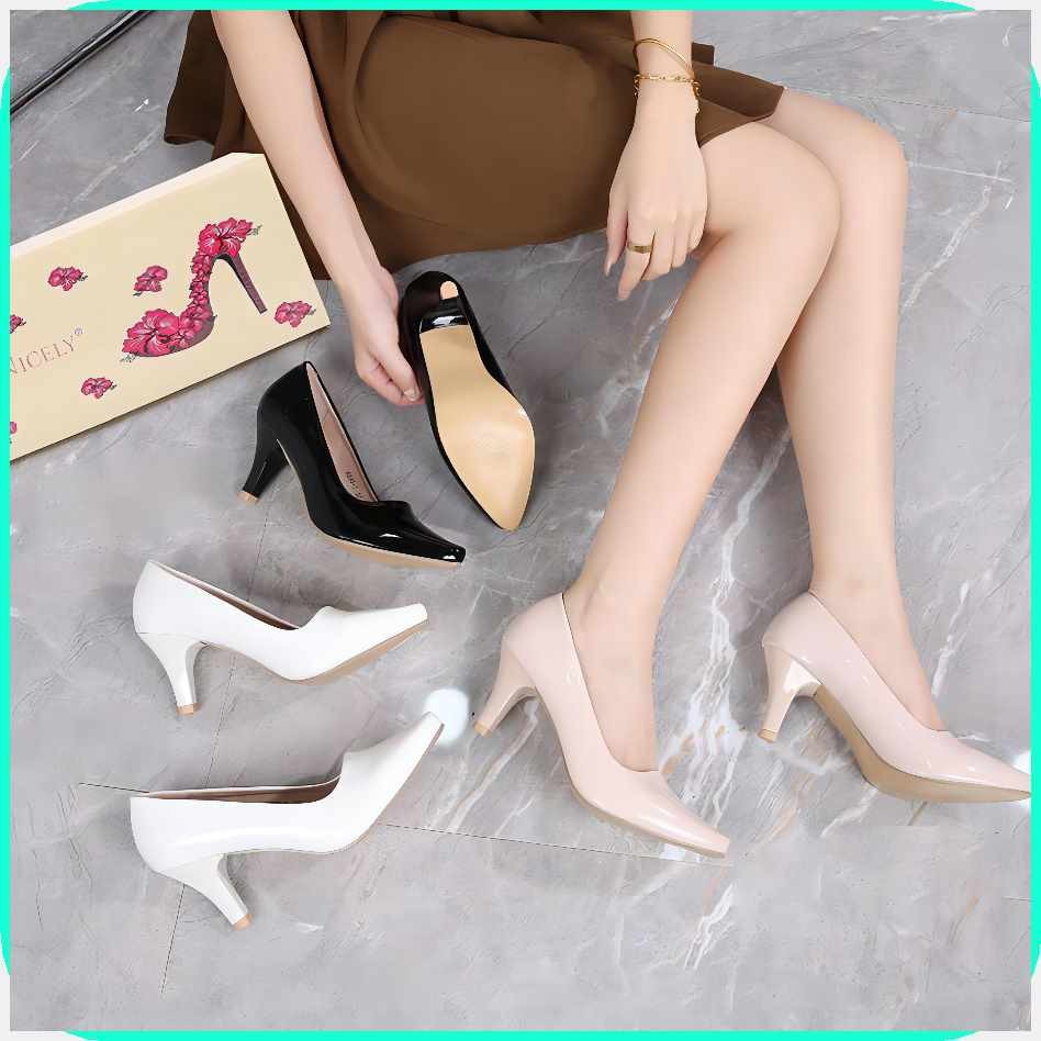 Korean-O{Style]N>Pointed|aW(Toe|xq(High|iP(Heels|Ee(Stiletto|Pj)Patent ...