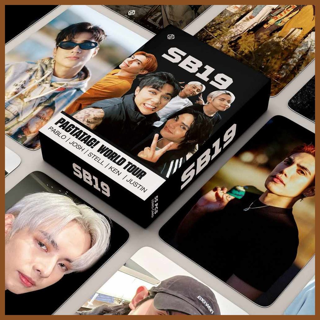 SB19lE@BBFA#Nq]Lomo]as#card]Bs#55Pcs]P#box | Shopee Philippines