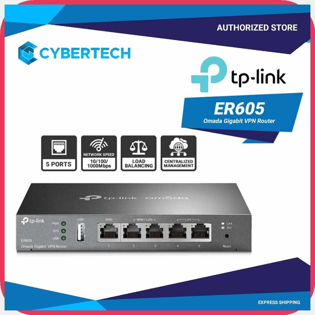 TP-Link#s]ER605?DN/Omada^W$Gigabit^z%VPN_i%Router | Shopee Philippines