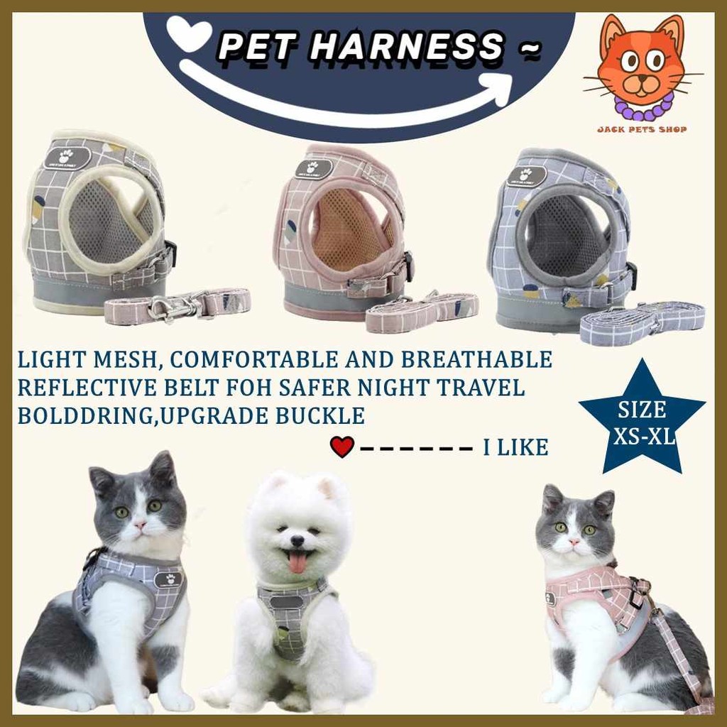 Soft,u/Mesh{HT/Padded~dK?Dog*II?Harness*MW?With*Fe?Leash*AZ?Reflective ...
