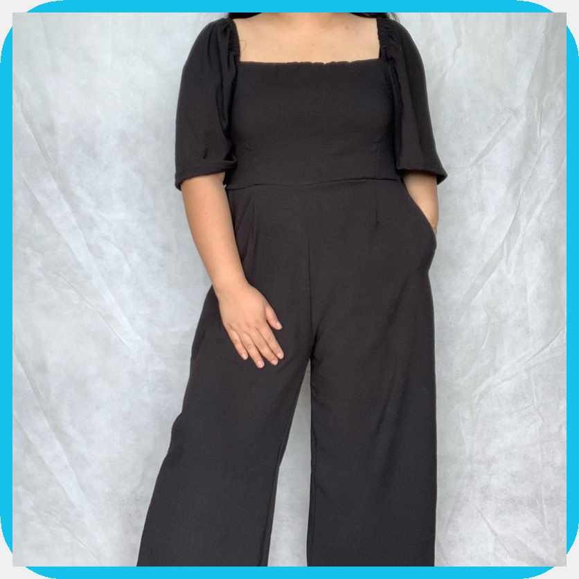 Coco.YE'Jumpsuit~x?by?g~Shapes?L~and?Z~Curves | Shopee Philippines