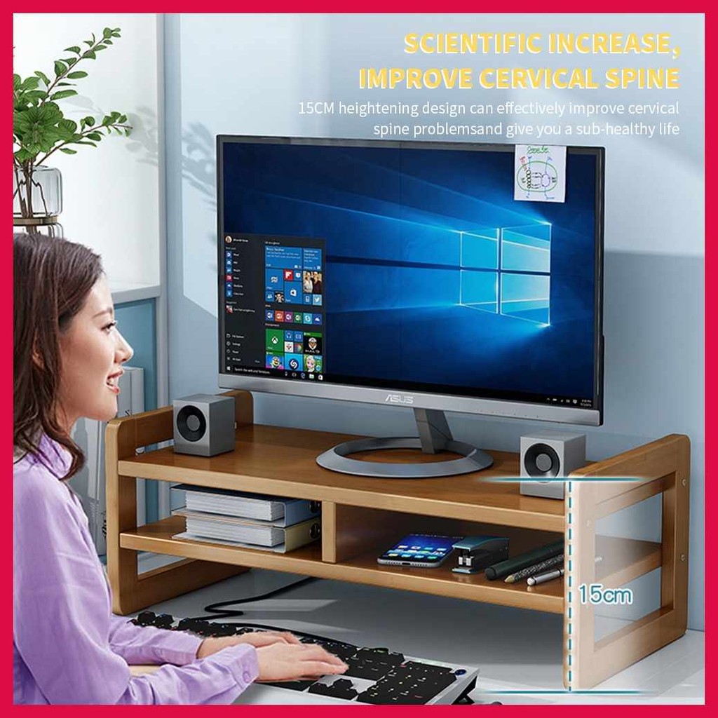 Computer;zl]Monitor;Yk$Screen>ax)Increased}Ty)Stand}si)Rack}wh)Office ...