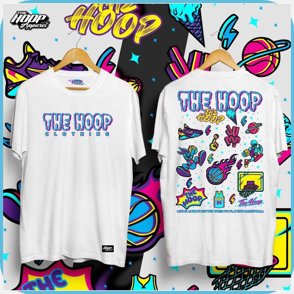 THE$W*HOOP,pF^APPAREL>B)SIGNATURE}W)DOODLE~V*GRAPHIC~u*COTTON~e*TSHIRT ...