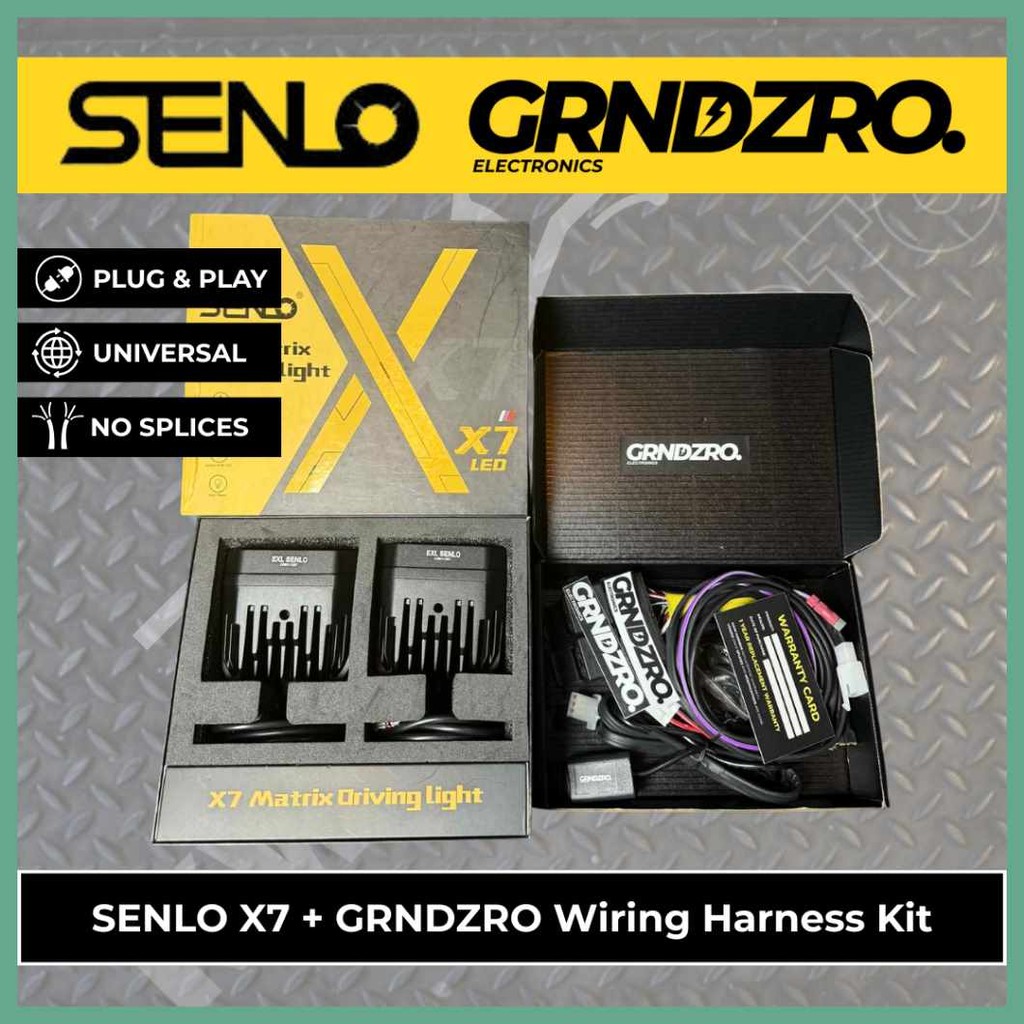 SENLO'T+X7s]p.with.dF]GRNDZRO.ip]wiring.un]harness.XB]kit | Shopee ...