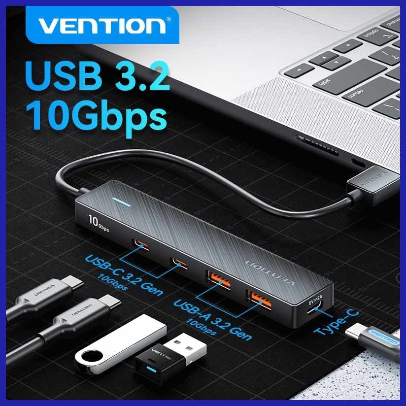 Vention`fh-USB/y}HUB*Sk?10Gbps*ed?USB-A*DI?3.2*Tn?Gen2*tm?USB*Ci ...
