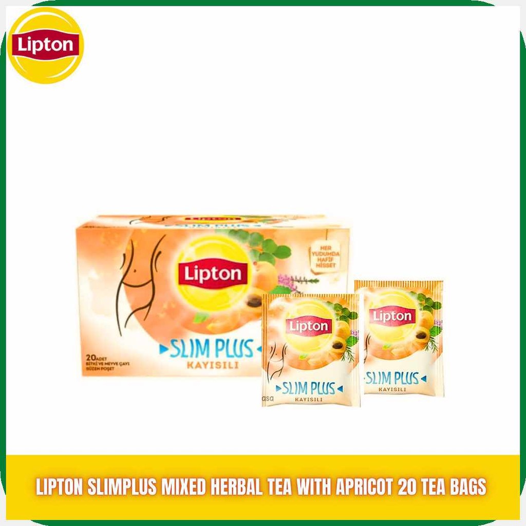 Lipton[L^dB-Slim}IP>Plus)hi>Mixed)vu>Herbal)RV>Tea*uC?with*Z?Apricot 20bags Best Before Date 08 ...