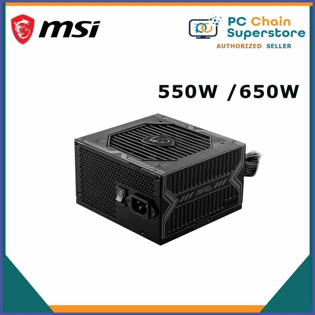 MSI#o&MAGb%A550BN/A650BN/A750BN*nW?Kw?Watts*QD?80+*Zm?Bronze*JJ ...
