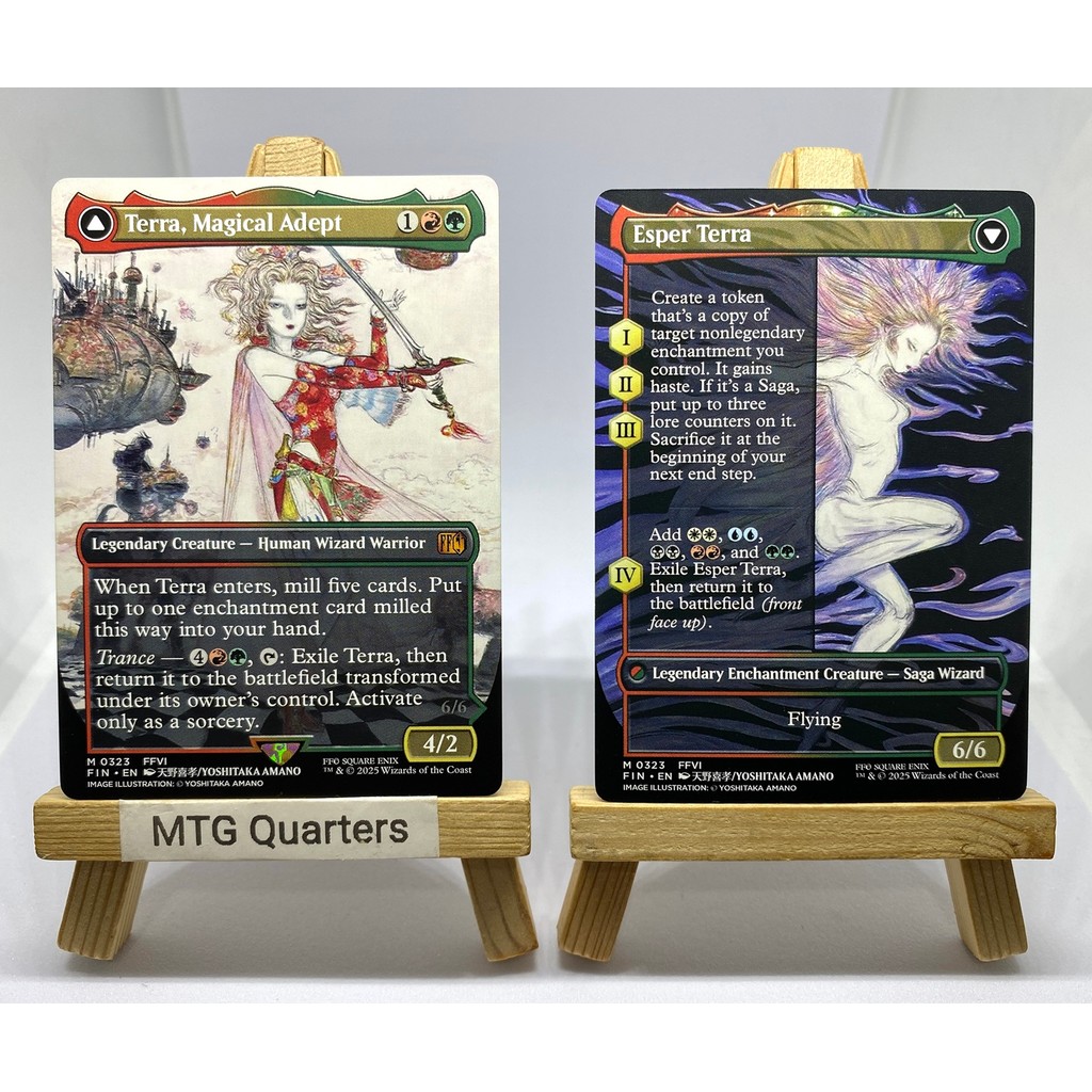 Pr0xy Card - Terra, Magical Adept #323 (Borderless) | Final Fantasy ...