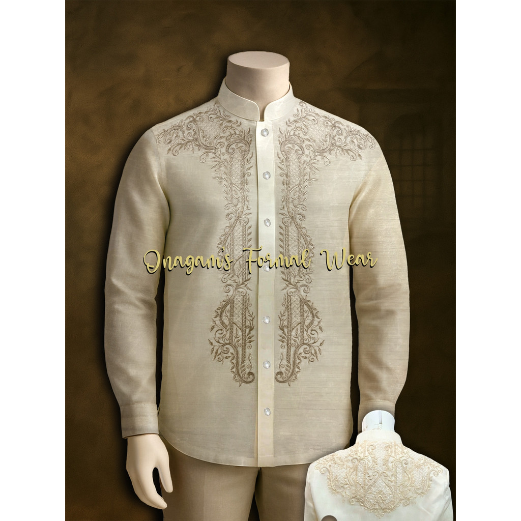 Modern Classic Barong Tagalog for Men Traditional Filipino Formal Wear ...