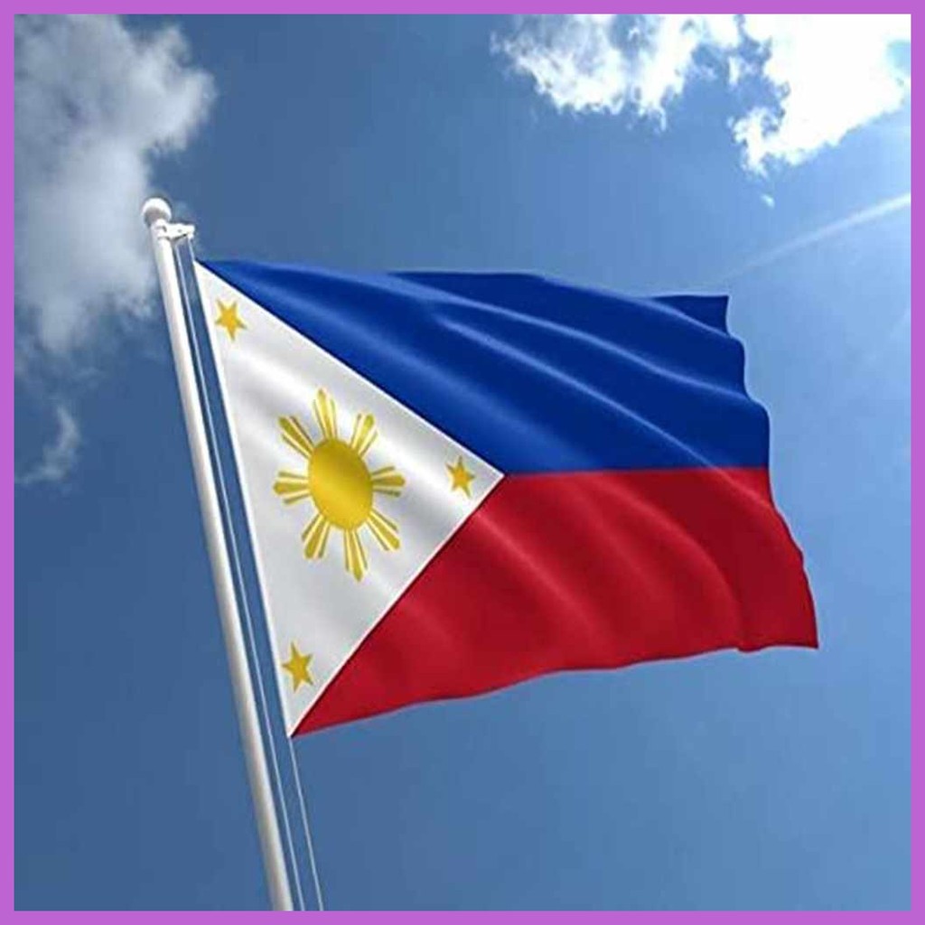 Philippine`M.flag/hf~3*Z?feet*v?X*f?5*f?feet*f?Polyester*h?fabric ...
