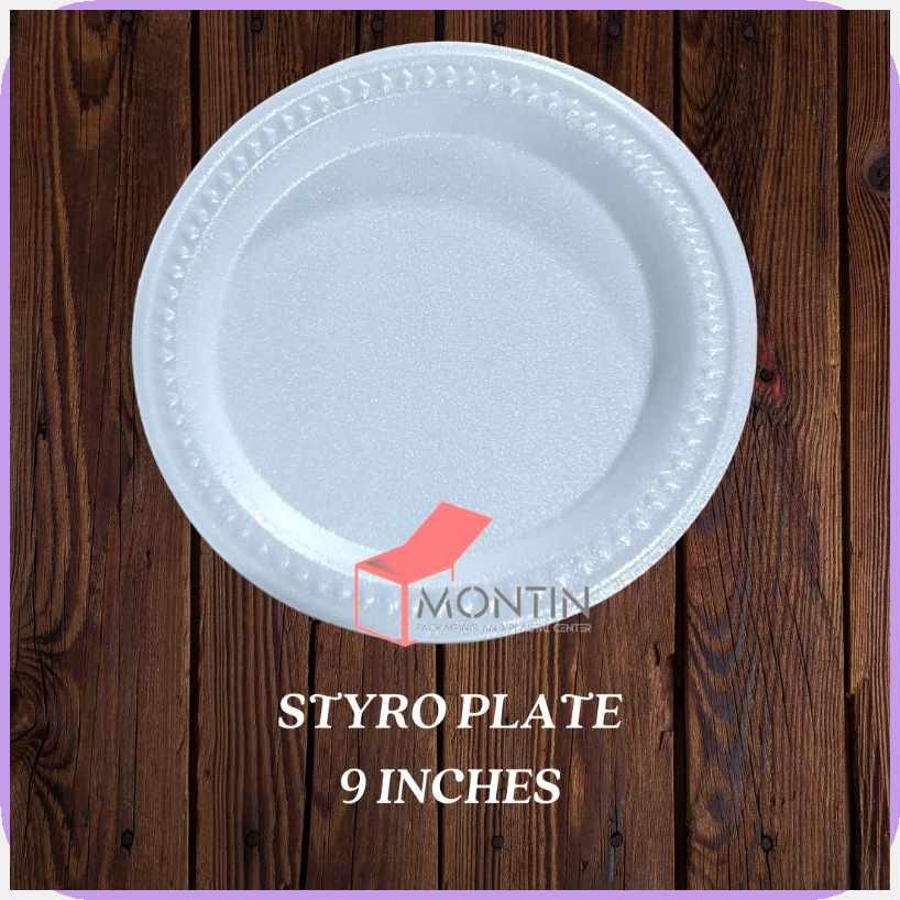 50pcs-y%Styro-P:Plate*NL~9inch | Shopee Philippines