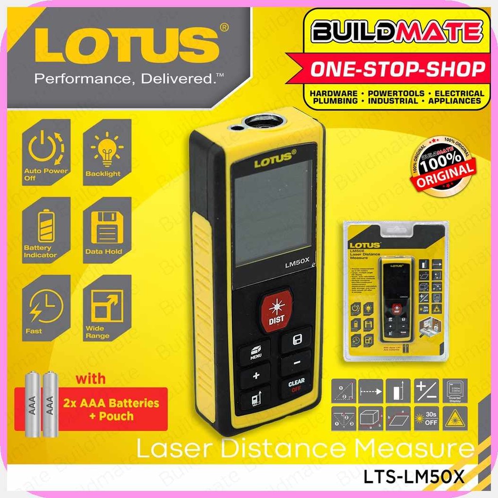 LOTUS@Pn@LasergK%Distance~B?Detector*a?Measure*h?50M*v?Laser*v?Distance ...
