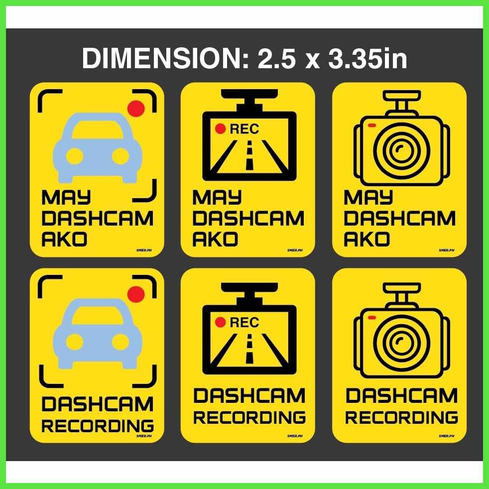 Motorcycle/Car/Bike]nl'Sticker[cm/May>g)Dashcam}B)Ako}w*Dashcam~X*Recording~j*UVPrint~V ...