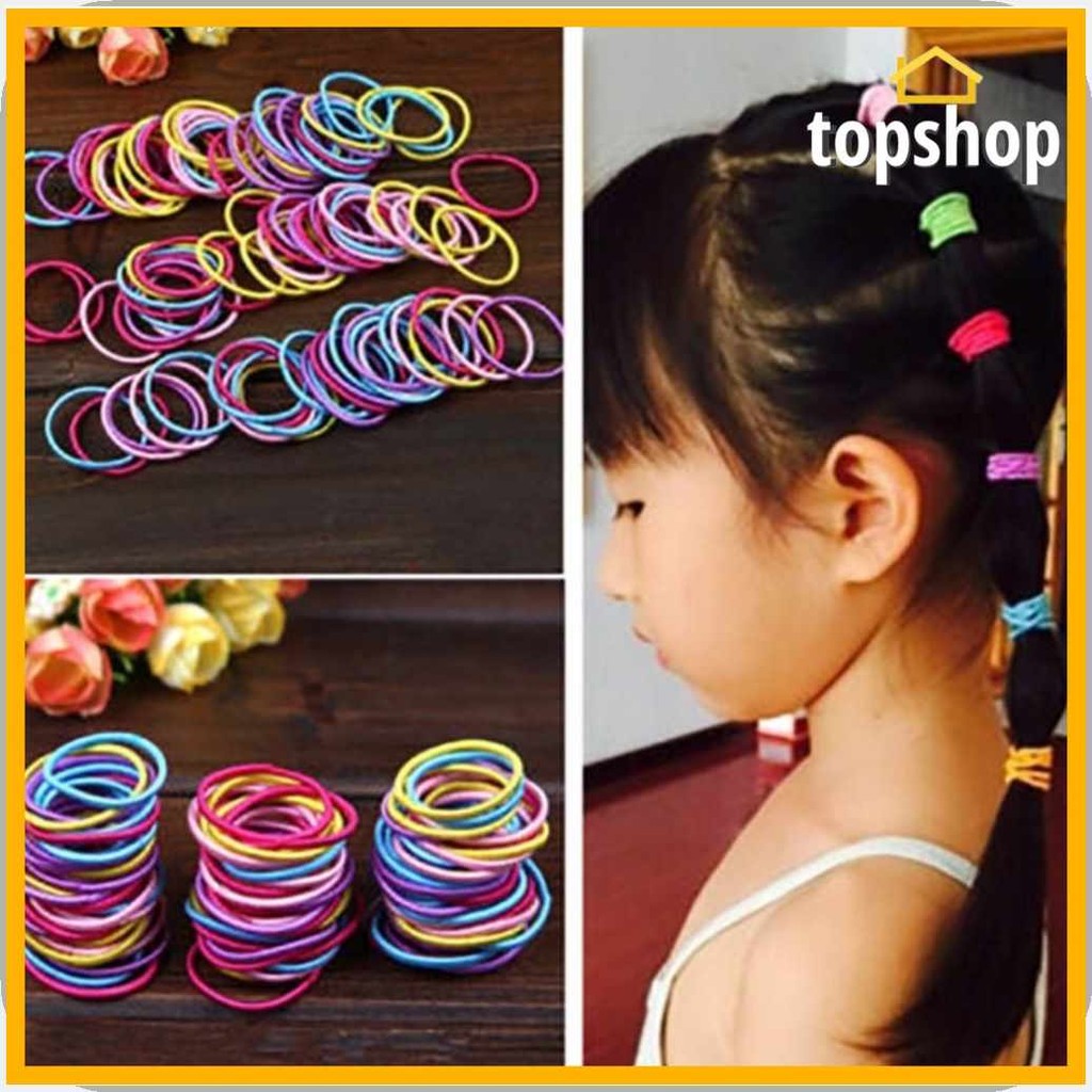 TOPSHOP#PY Q}Ponytail>C}Elastic>g}Rubber>V}Bands>H}for Kids Accessories ...