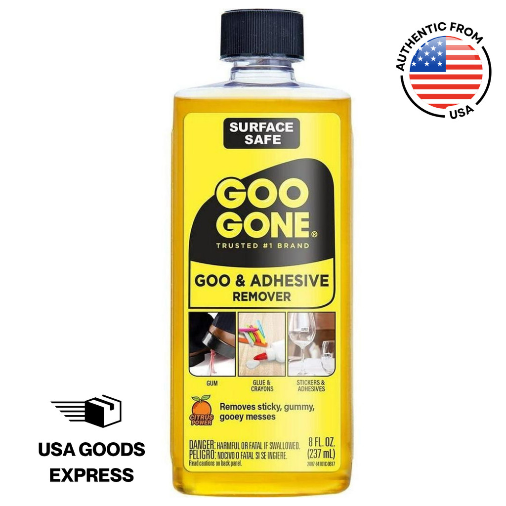 Goo Gone Adhesive Remover, 237ml (Effectively Removes Stickers, Labels ...