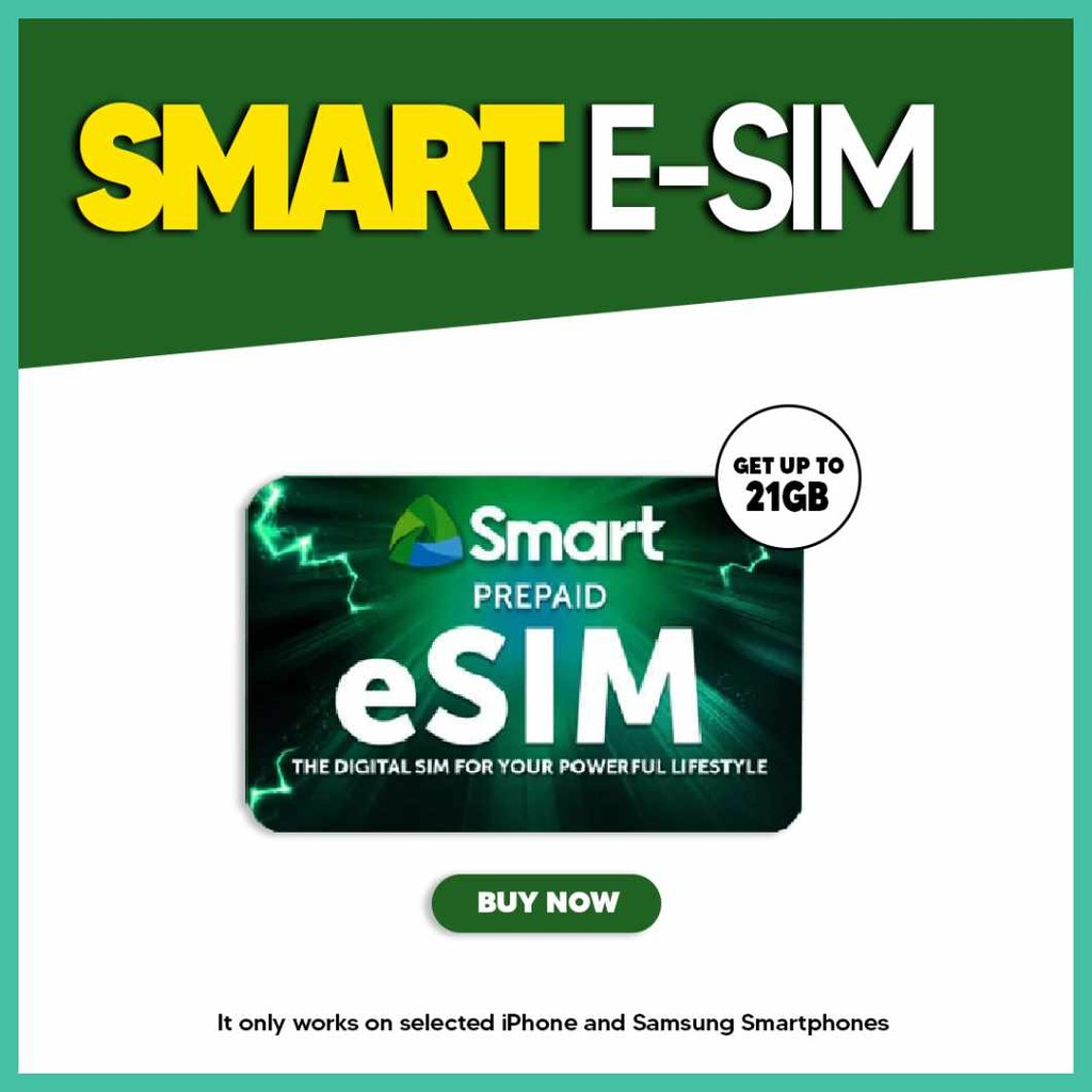 SmartEp`Prepaid=q(Esim)j>with)a>free)W>21gb)b>load)e>(smart)q>esim) | Shopee Philippines