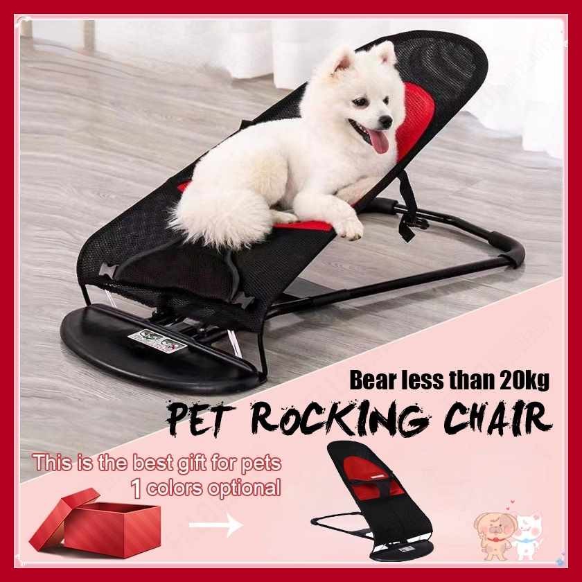 Dog[i(Cat%D%Rocking%w:Chair%J;Pet&Bed&Spring&Recliner&Portable Puppy ...