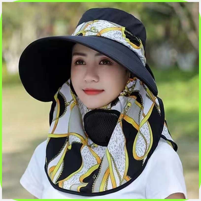 Women's&IZ]Hat{rq/Big}Da>Brimmed)ag?Face*re?Neck*gd?Flap*xD?Breathable ...