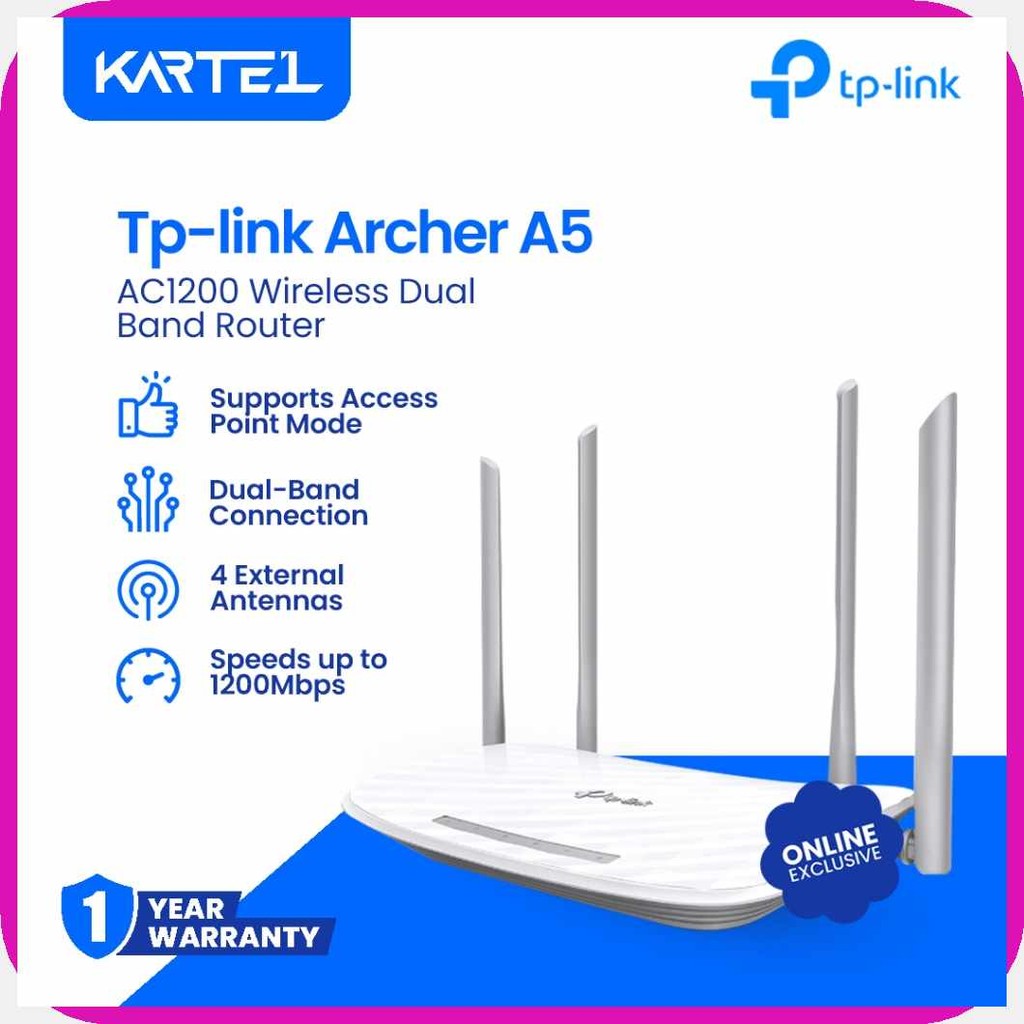 TP-Link|ly~ARCHER)Rc,A5;Rb&AC1200`wG&Wireless`BM&Dual`ee&Band`Xk&Router ...