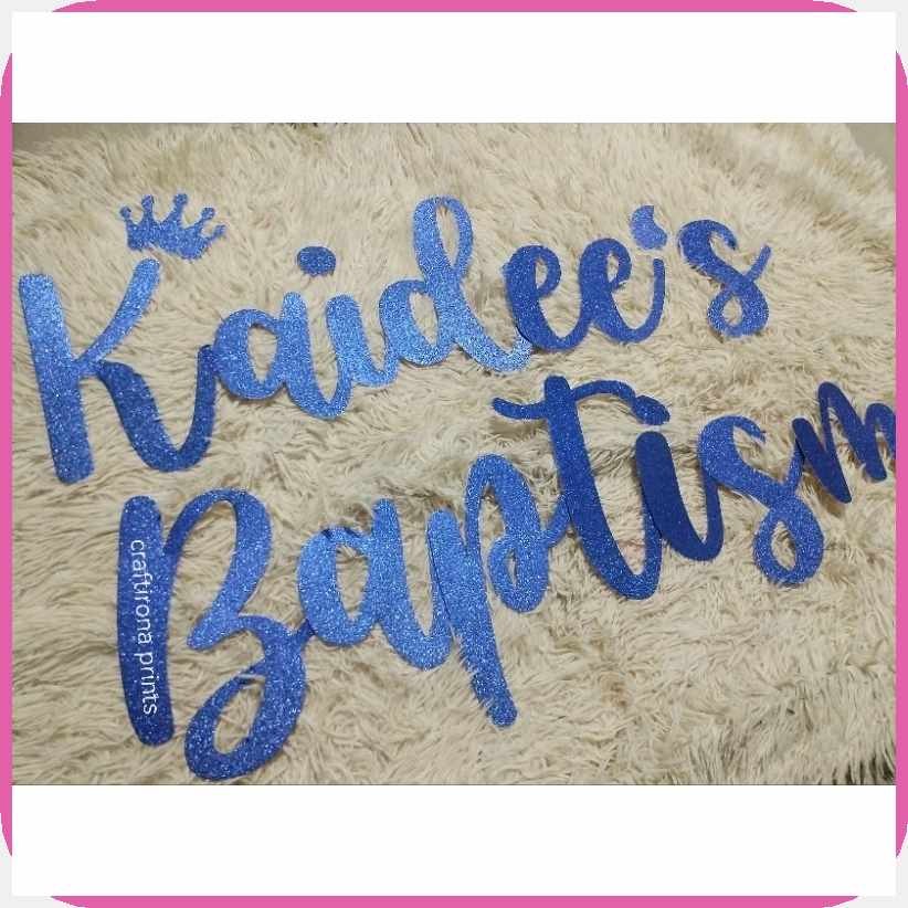 Personalized~HR_Letter/Name!sk}Cutouts/Banners(FREE$k^CROWN) | Shopee ...