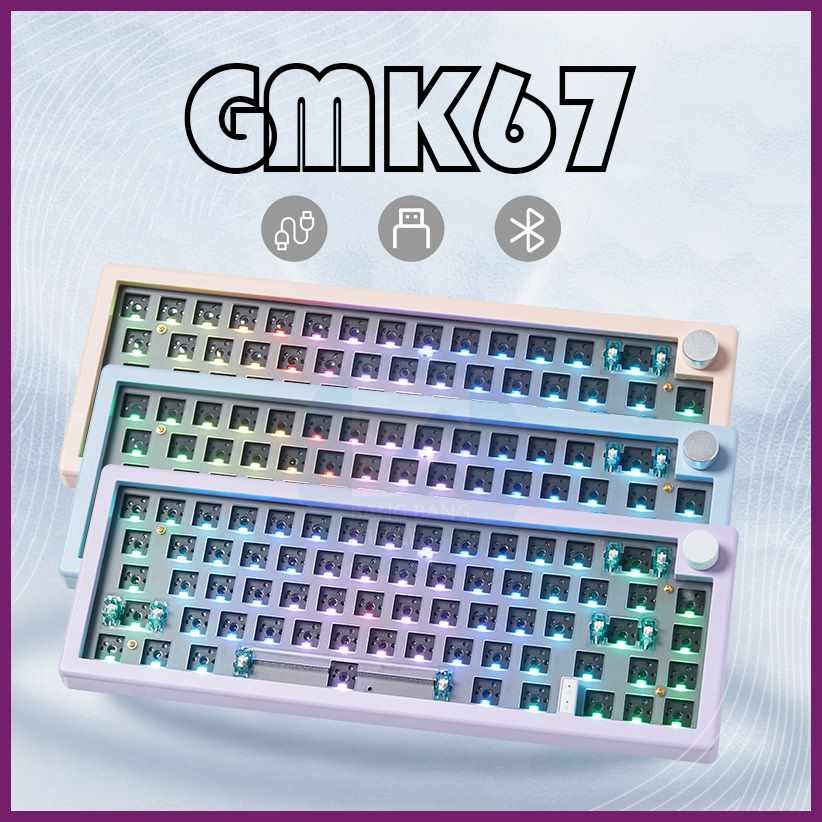 GMK67]oX&Keyboard+o@P@Kit+T@65%+O@Hot+y@Swappable+H@Bluetooth+X@2.4G ...
