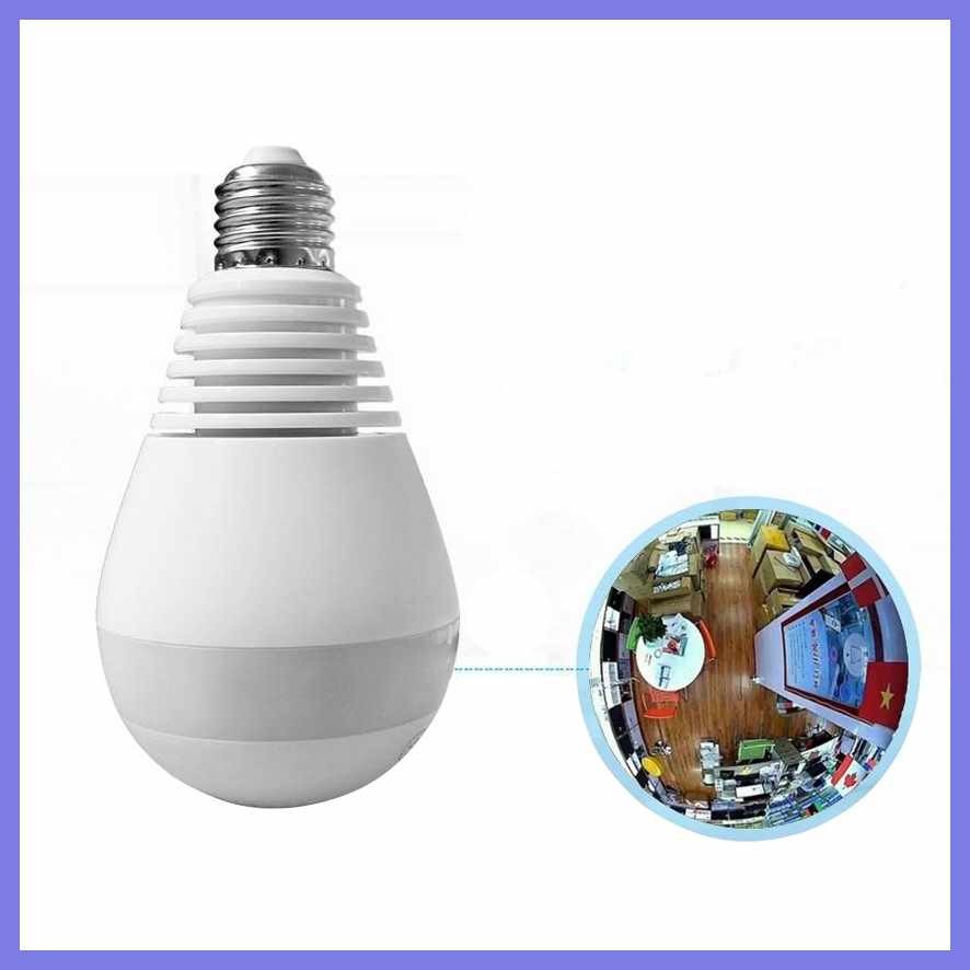 V380s%vP:Wi-fi%Tl;360&Panoramic&IP&Cam&Camera&CCTV&Spy Wifi Bulb ...