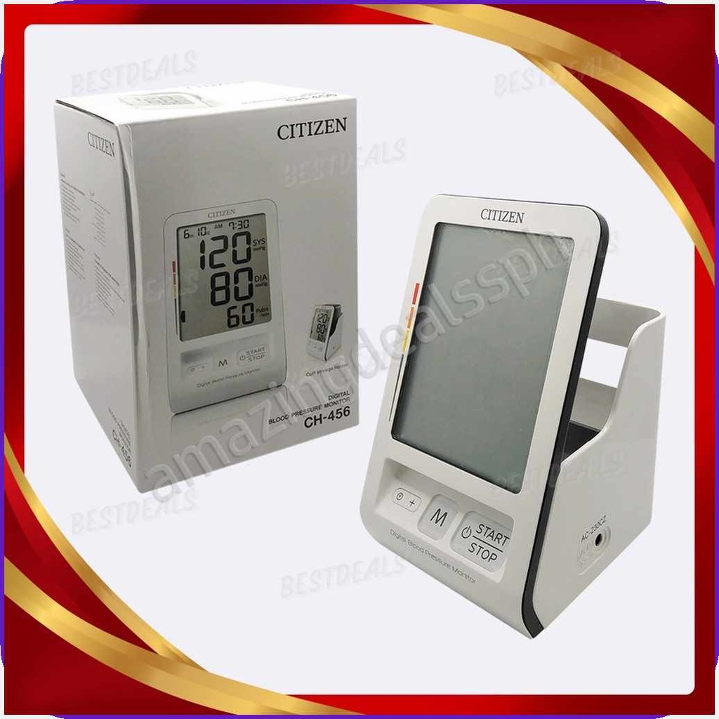 CH-456@u~Citizen!V[Digital[b!Blood[V!Pressure[W!Monitor | Shopee ...