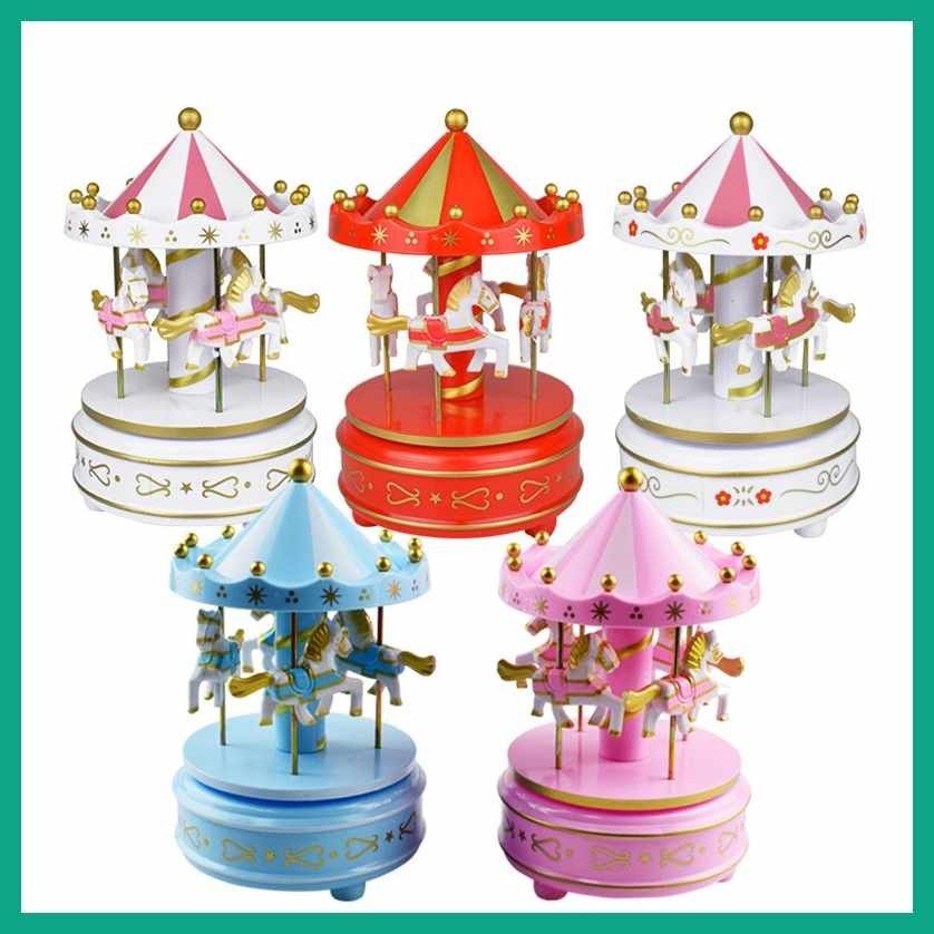 NEW*Rp%Horse_g%Carousel_l%Music_vZ%Box_UE%Toy_OF%Musical_Ii%Gifts_fX ...