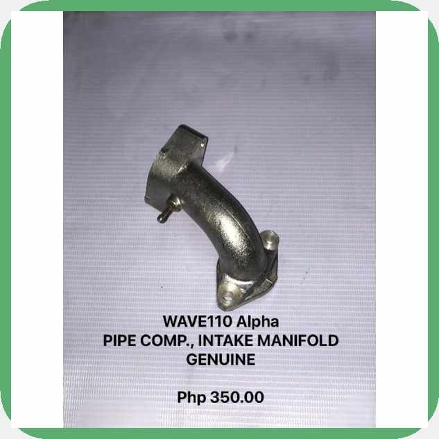 Honda;N{Wave$B$110$B:Alpha%bq:intake%nA:manifold | Shopee Philippines