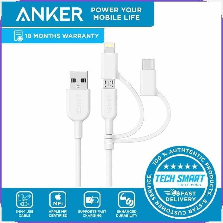 Anker%ePowerline{Q/II}A>3-in-1)r>Cable,)a>Lightning/Type)z>C/Micro)v ...