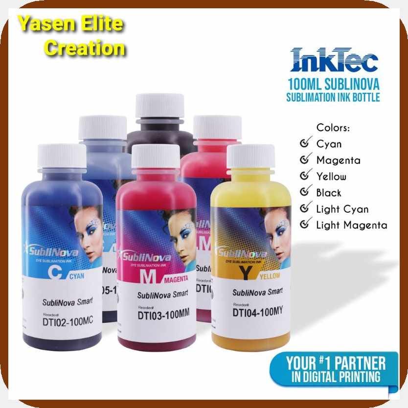 Subli+v-Nova/QC}ink)I>Cmyk*c?Sublimation*o?ink*lw?100ml*wp?Cmyk*oo ...