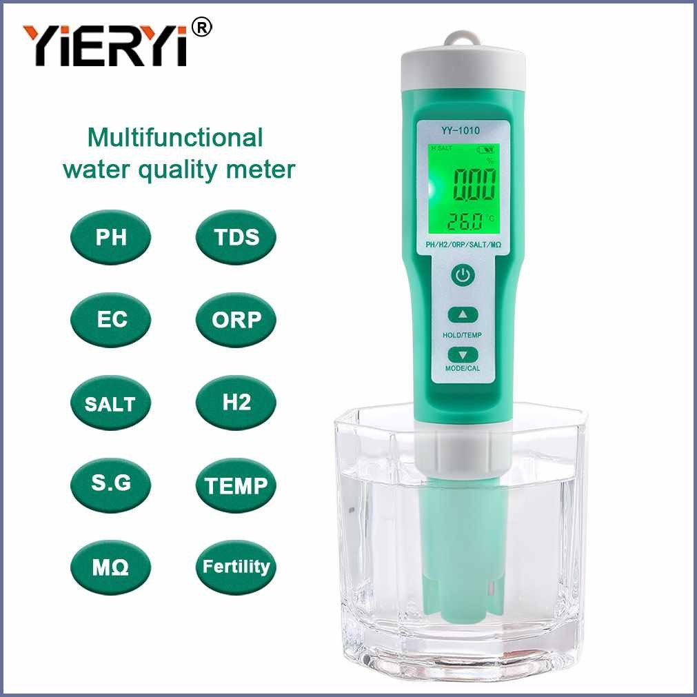 10]B]in_UF(1IWater-qQuality-tMeter-opH/TDS/EC/ORP/SALT/H2/S.G/TEMP/ΜΩ ...