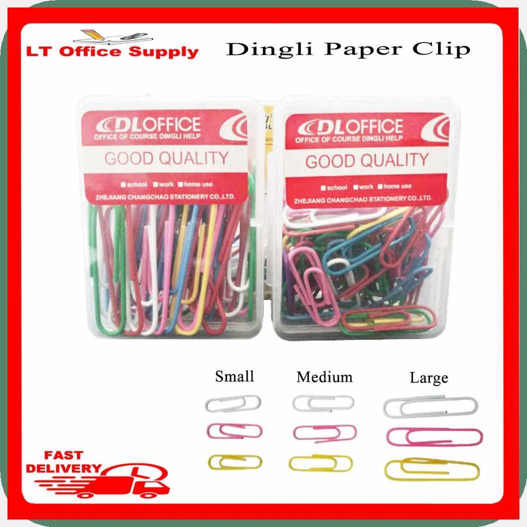 1:O}Box.Up&Dingli+td[hg!Paper[fd!Clips[SZ!Colored | Shopee Philippines