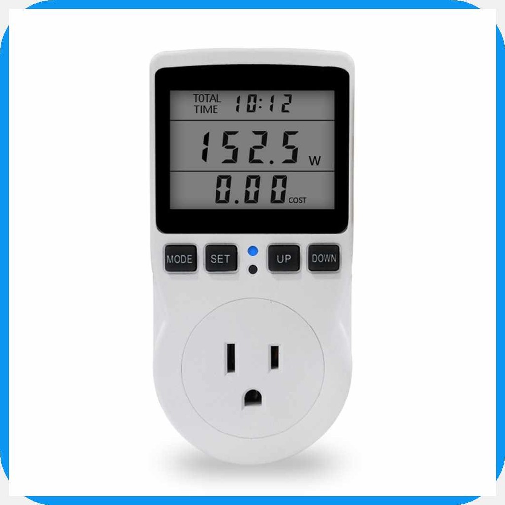 Digital Watt=u[Power`c;Meter&Electric&Monitor&US&Plug&Socket Voltage ...
