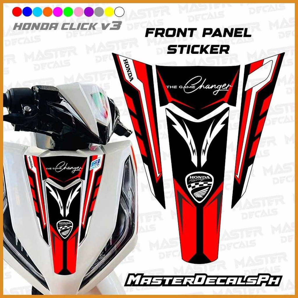 Honda al)Front}lD)Panel}cb)Sticker}K)Waterproof}o*Laminated | Shopee ...