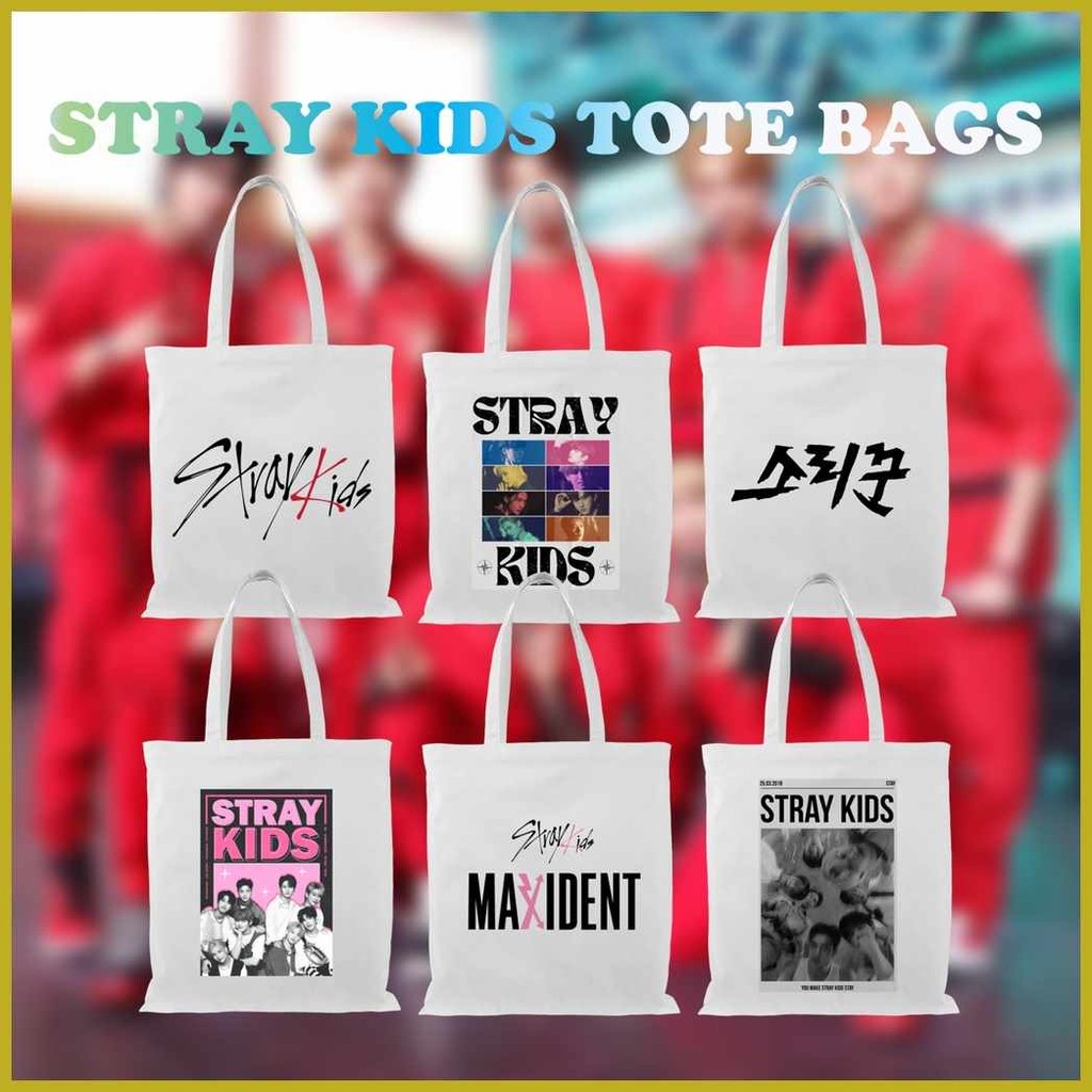 Stray&aI~Kids@Jo|ToteHBag-eSKZ-UBStay-xaKpop-TFKorean-JCAesthetic ...