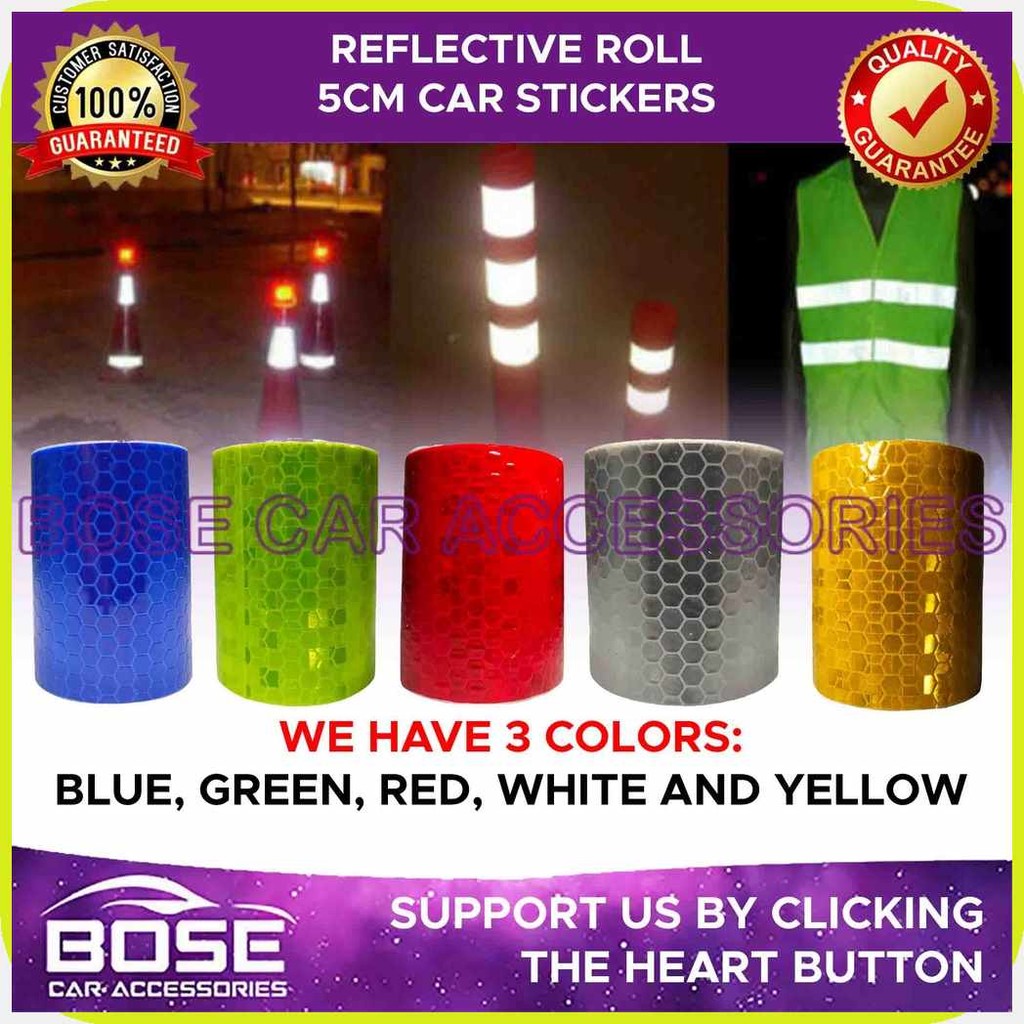 Reflective/ZF+Sticker/k)for}Qi)Car}xI)Motorcycle}mu)Bicycle}aT)1}Nf ...