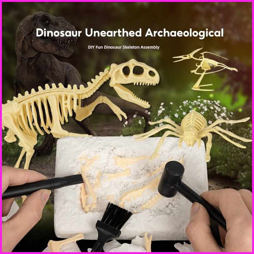 Dinosaur}qy(Fossil|yI&Archaeological+BG@Qd@Re@jh@ag@uB Dig Toy ...