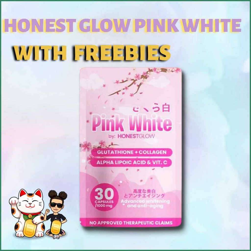 Honest]IX'Glow>j`Pink+y@j@White+y@Glutathione+U@++L@Collagen+Y@Capsule ...