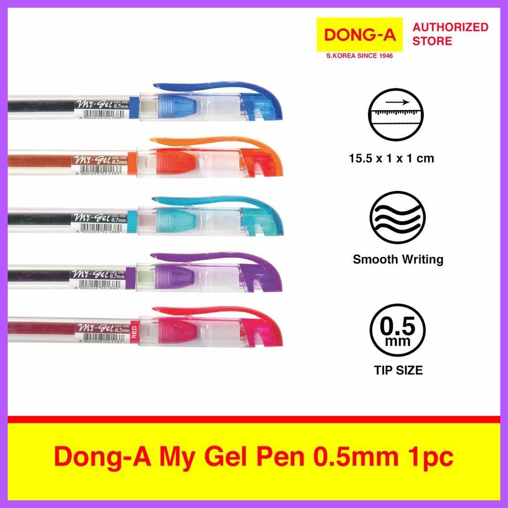 Dong-A)r]My,o>Gel$Oa^Pen/kJ^0.5mm/QJ_(:o_sold:E_per:J_piece ) | Shopee ...